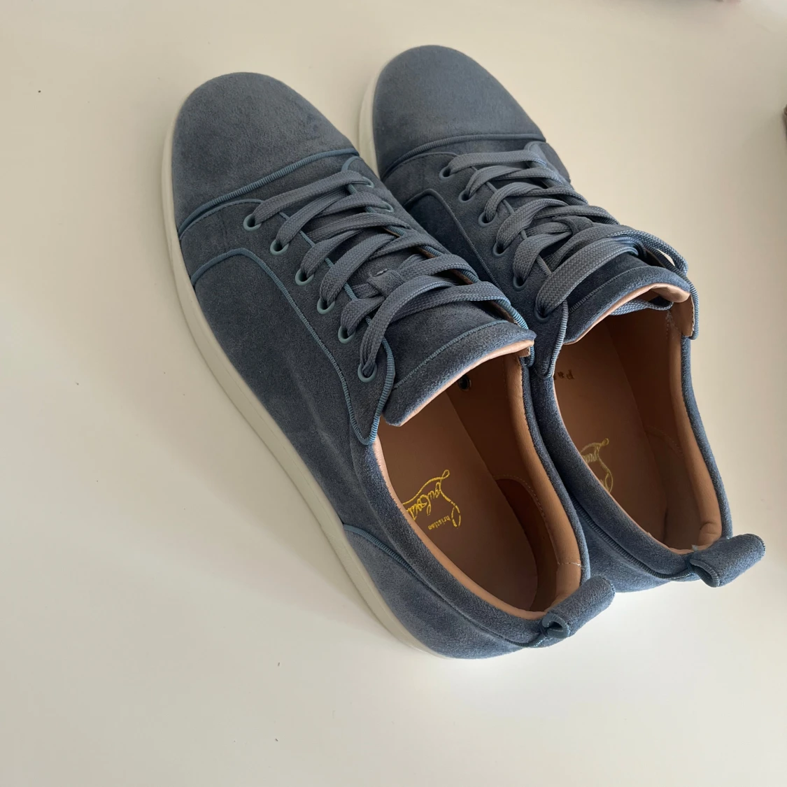 Ljusblå Loubs | Skor