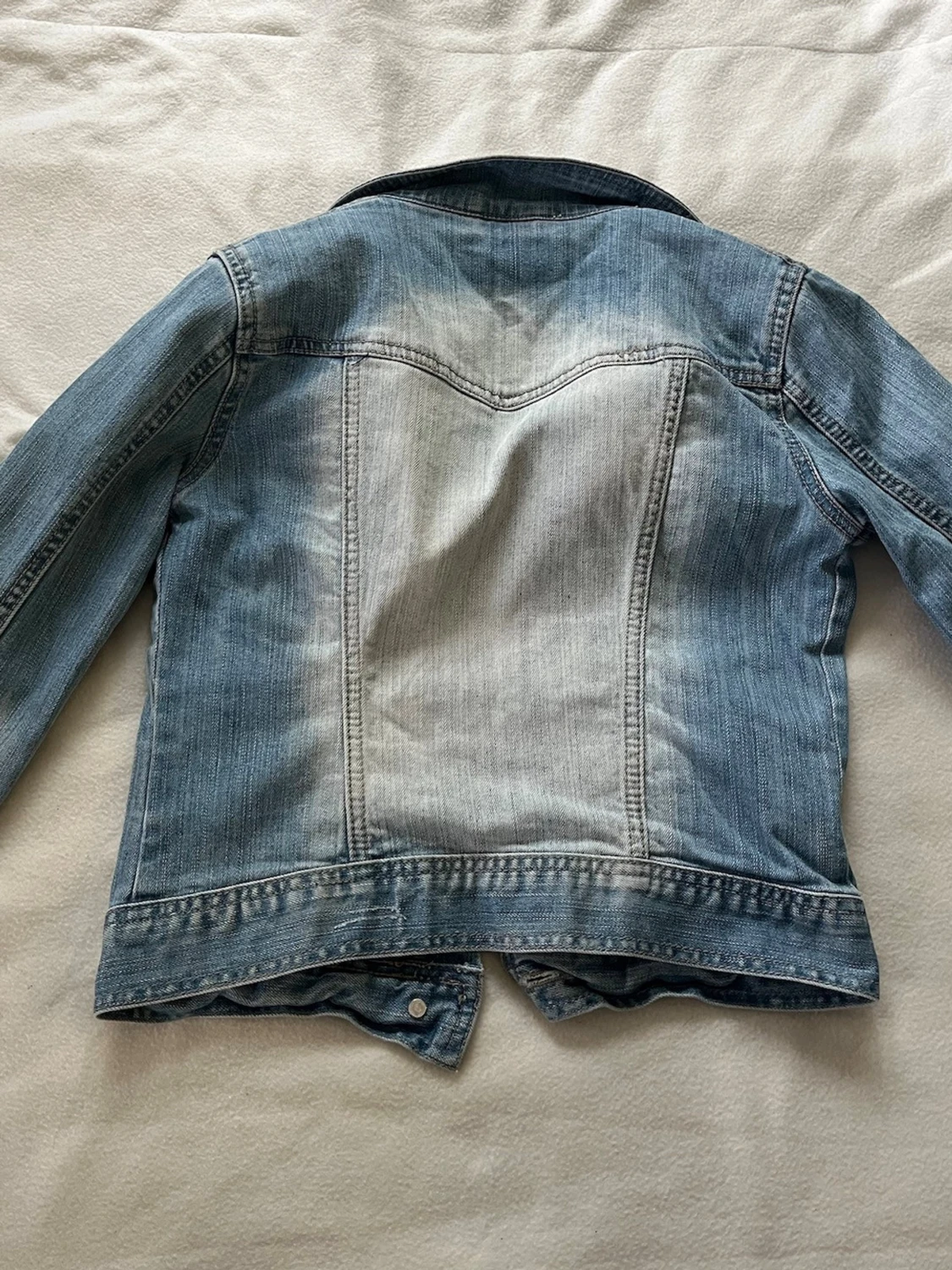 Blå Jeansjacka Från Lab Industries