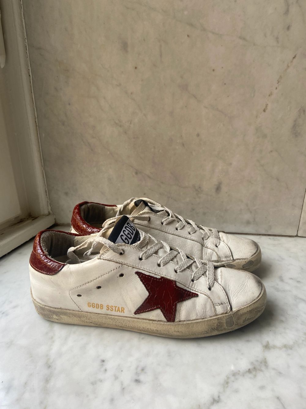 Vinröd Golden goose skor - Golden goose | Plick Second Hand