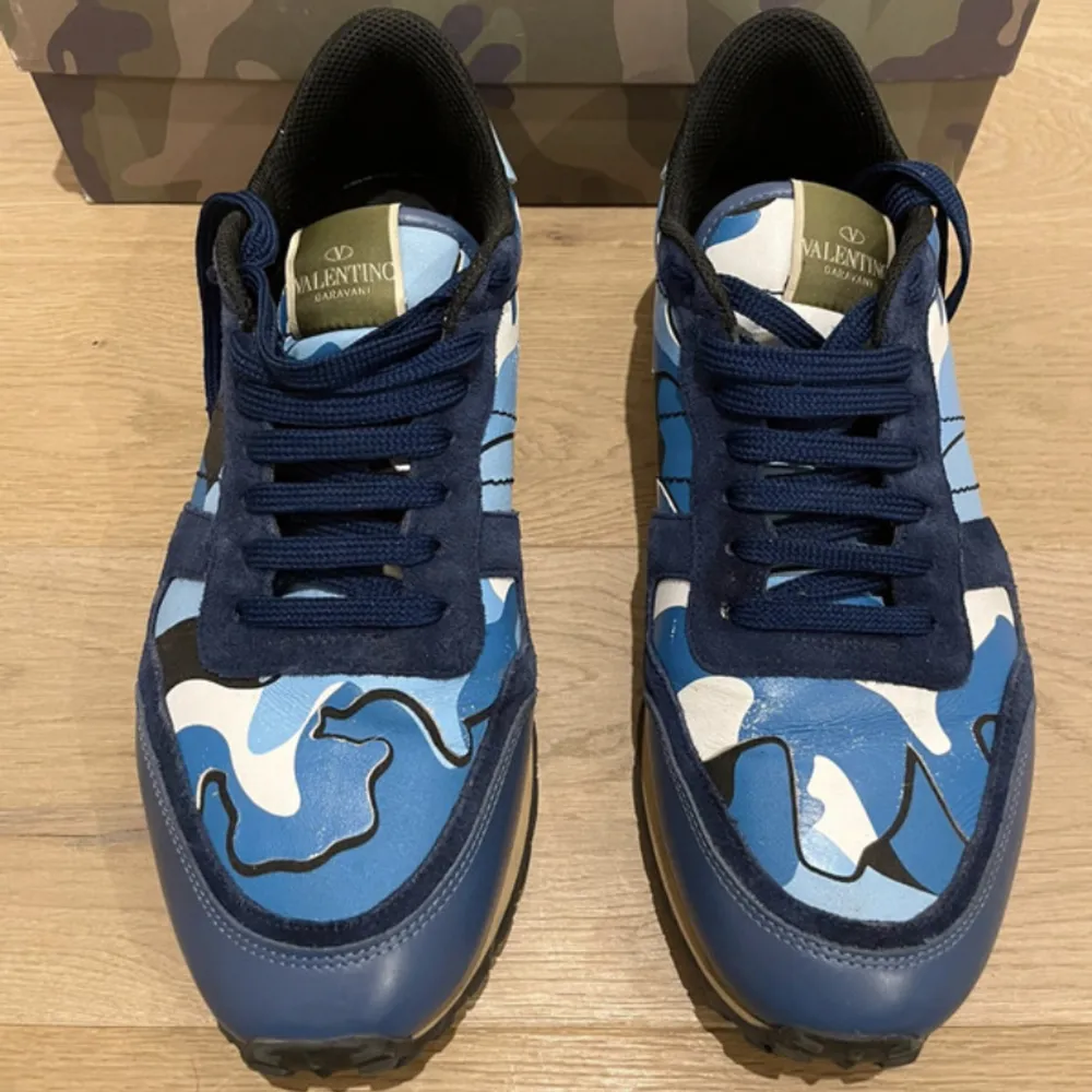 Blå Valentino Rockrunner | Skor