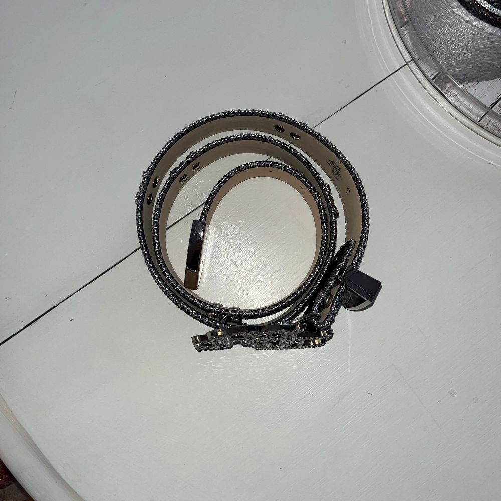 Silver RHINESTONE BÄLTE (TUTTOLENTE) | Plick Second Hand