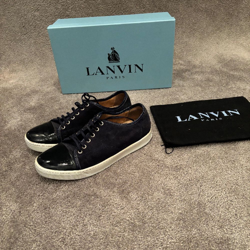 Marinblå Lanvin skor - Lanvin | Plick Second Hand