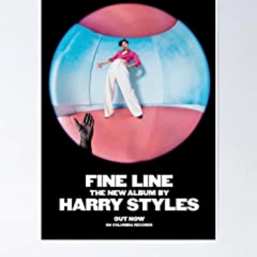 Fine line poster - Övrigt | Plick Second Hand