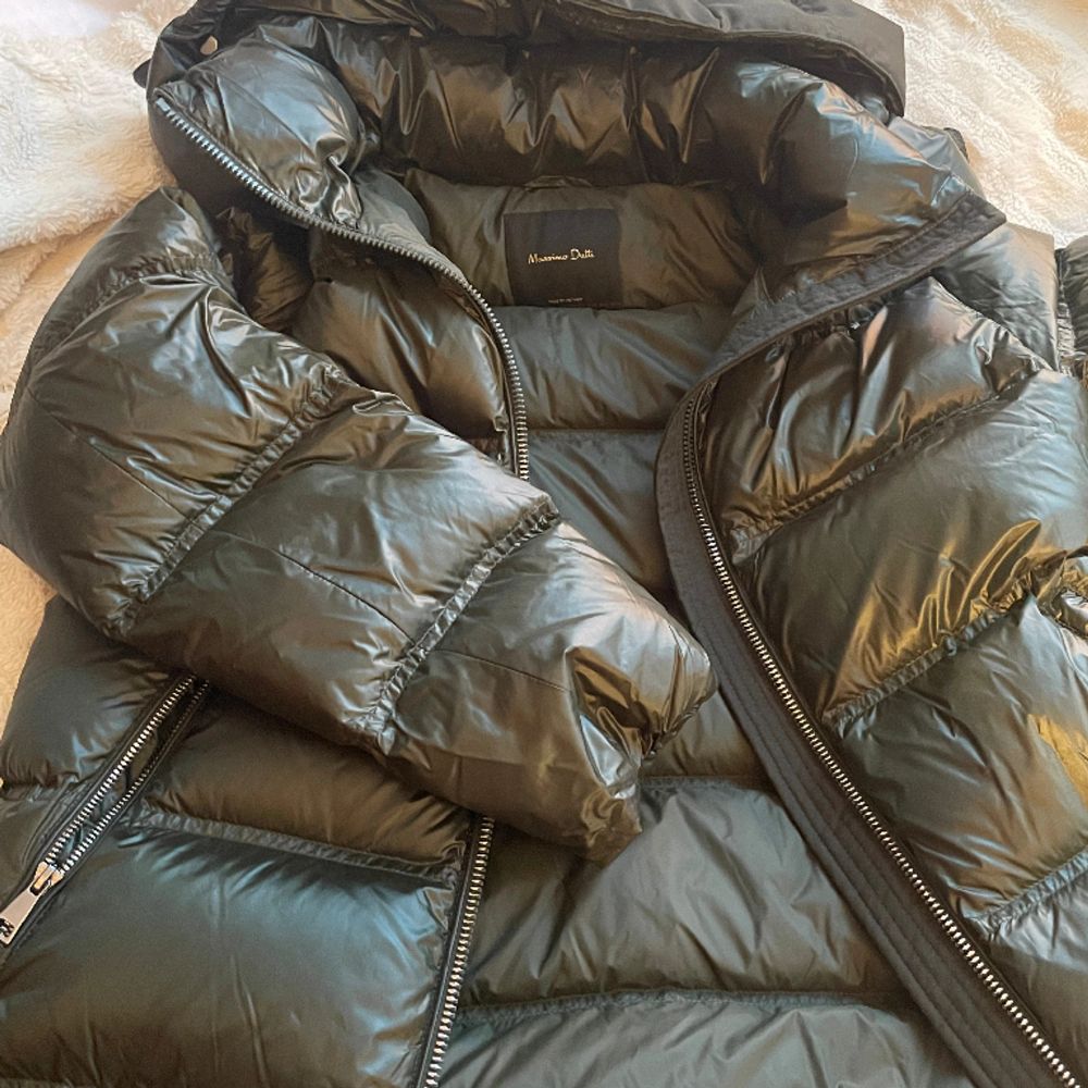 Grön Massimo dutti jacka | Plick Second Hand