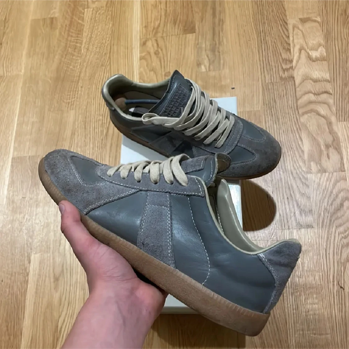 Gråa Maison Margiela Gats | Skor