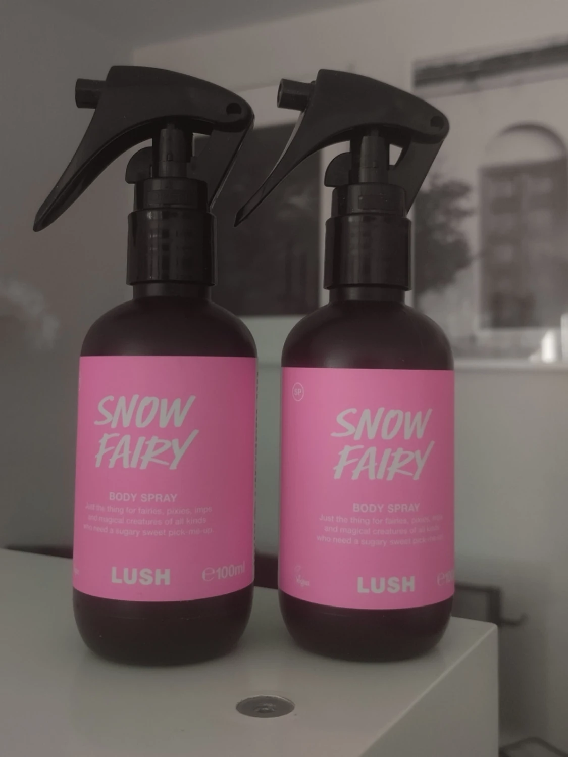 Rosa Lush Snow Fairy Body Spray Perfume Parfym Body Mist Winter 100ml