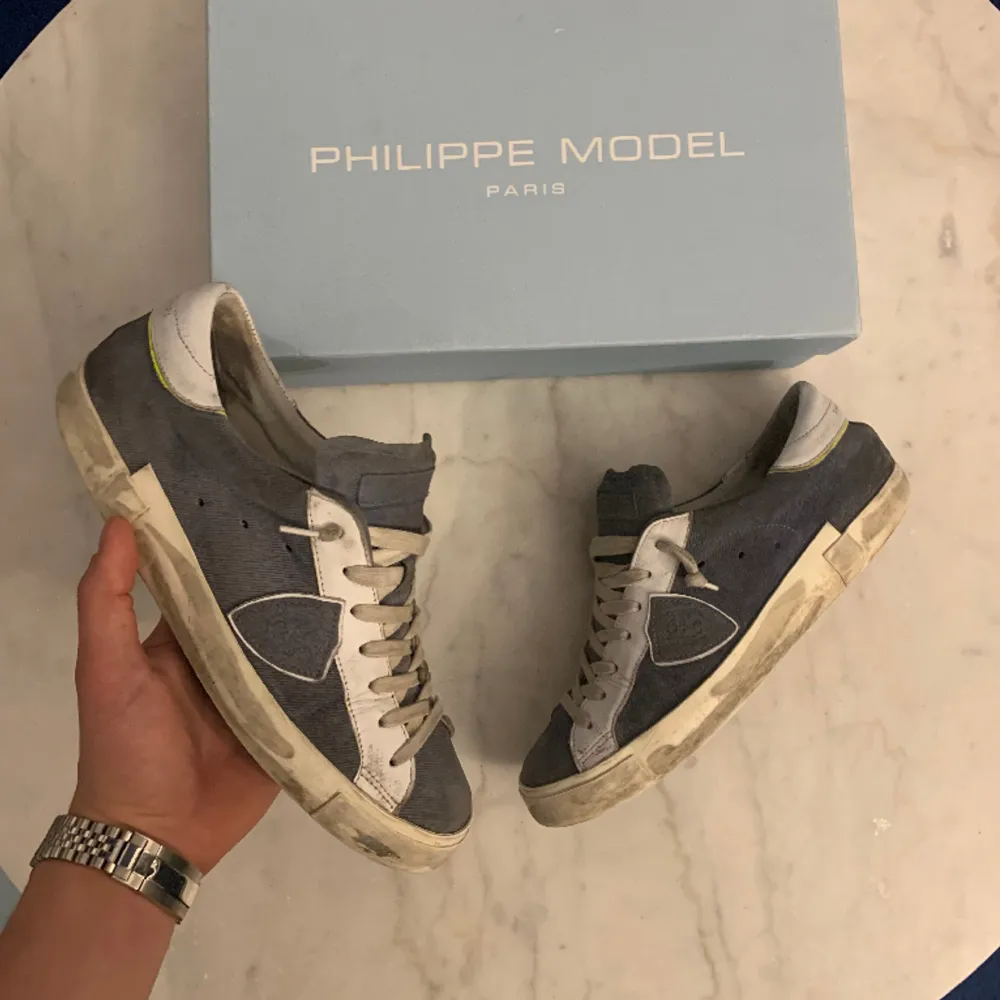 Blå Philippe Model Skor | Skor