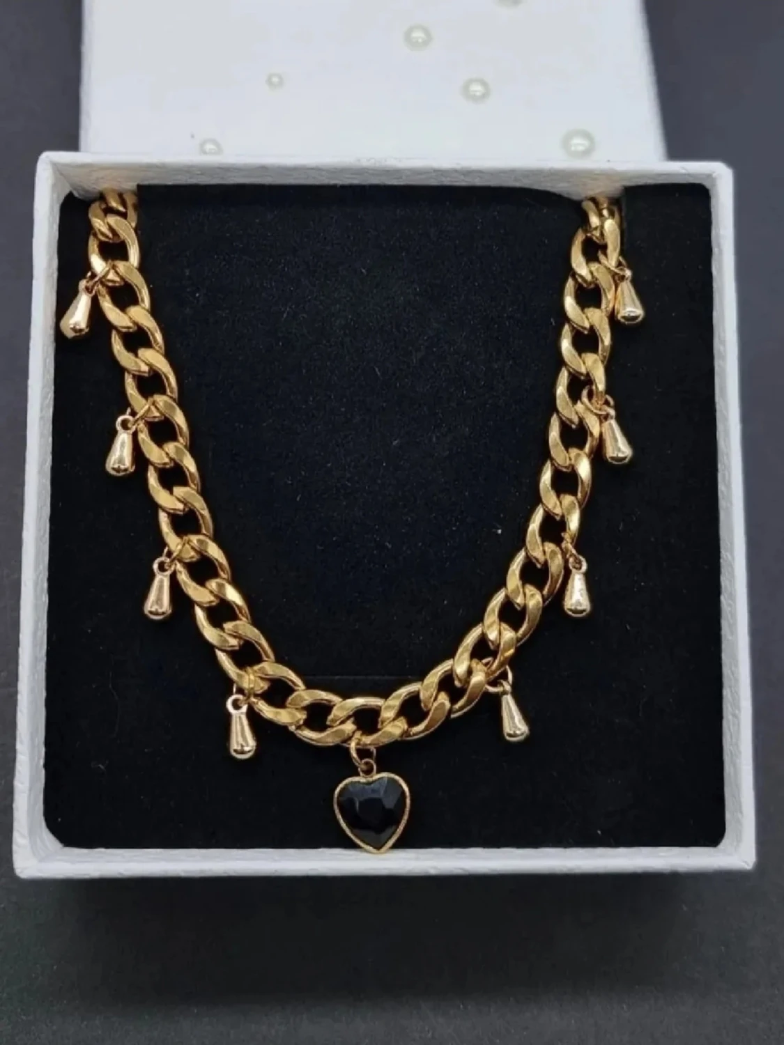 Guld Stilfullt Halsband Inspirerat Av Maria Nilsdotter