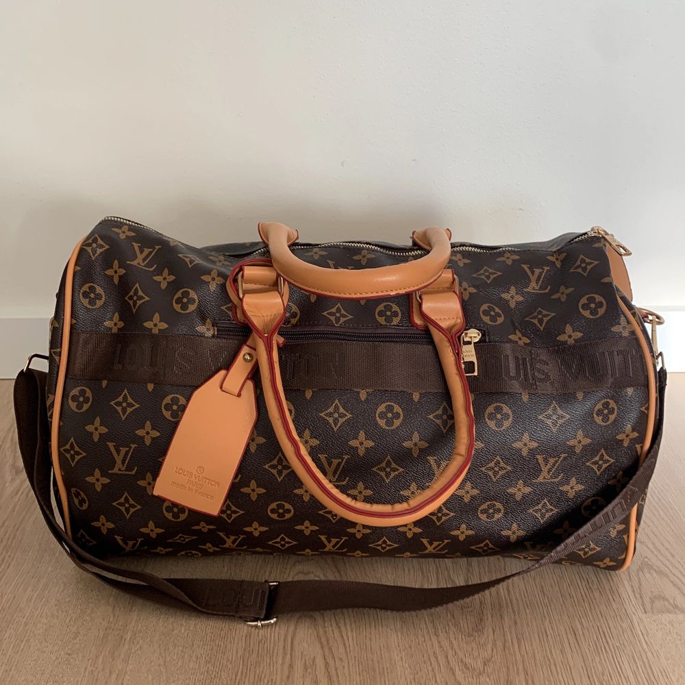 Brun LOUIS VUITTON rep boston bag overnight bag | Plick