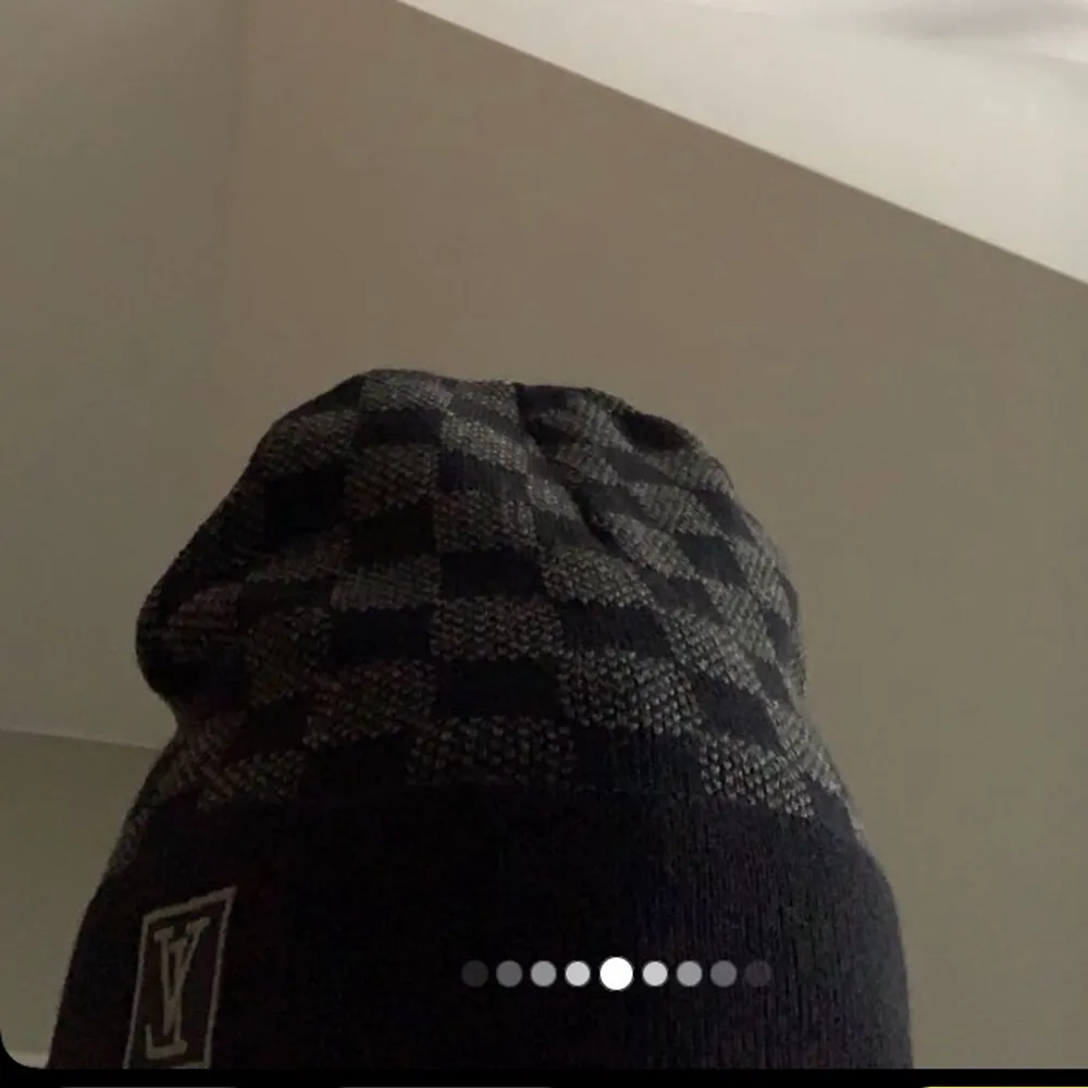 Svart Louis Vuitton Mössa One Size