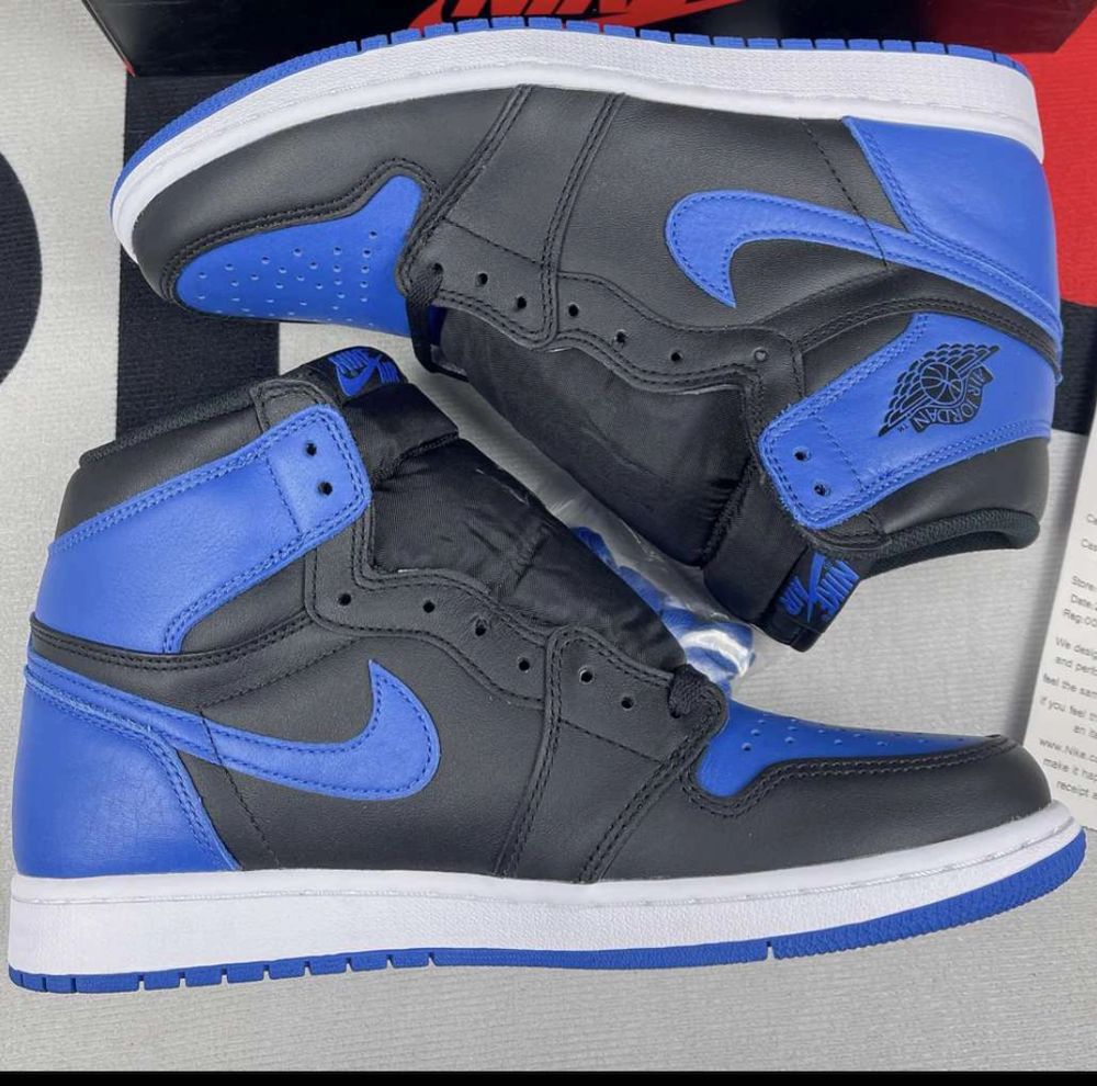 Marinblå Nike jordan 1 - Jordans | Plick Second Hand