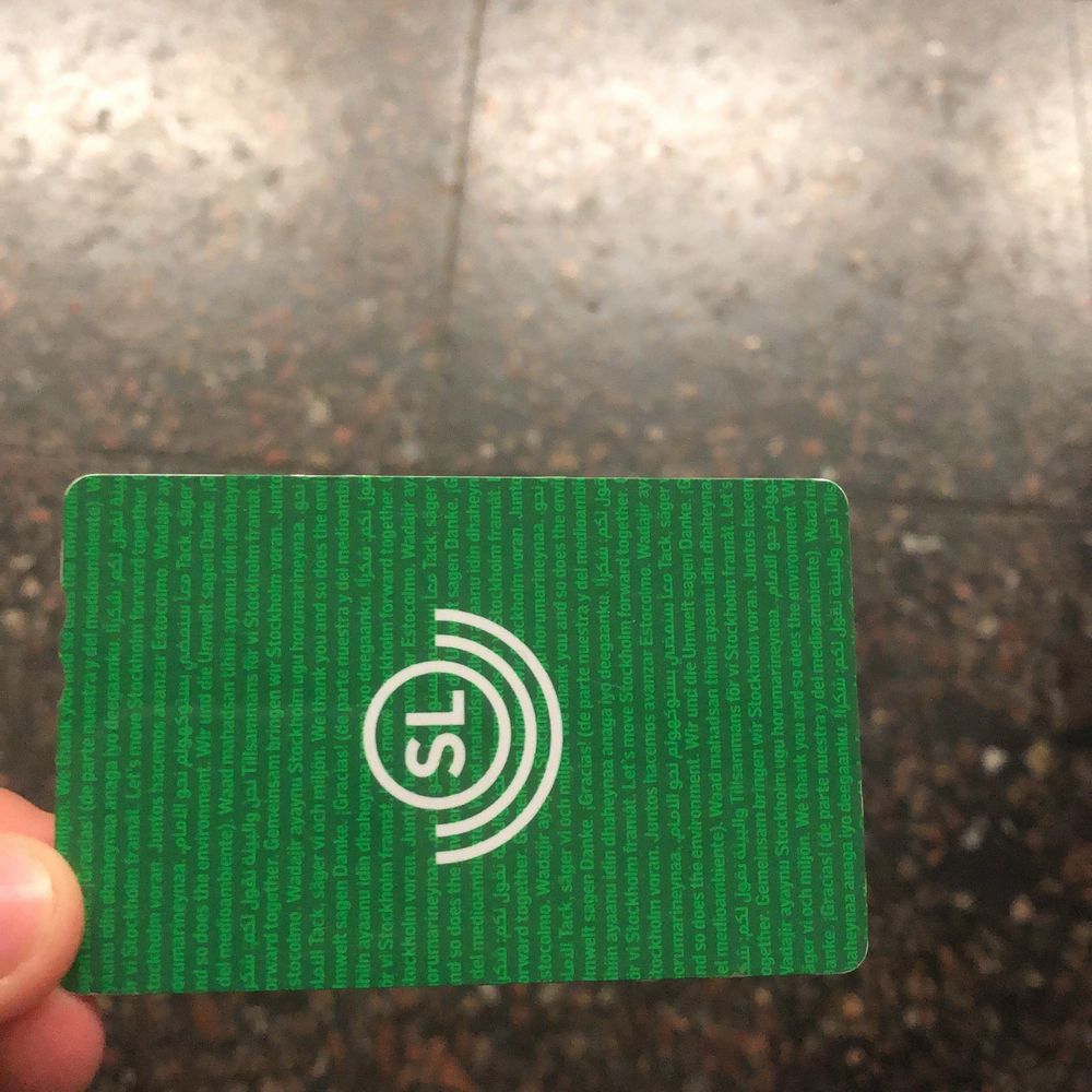 Grön SL KORT - Övrigt | Plick Second Hand