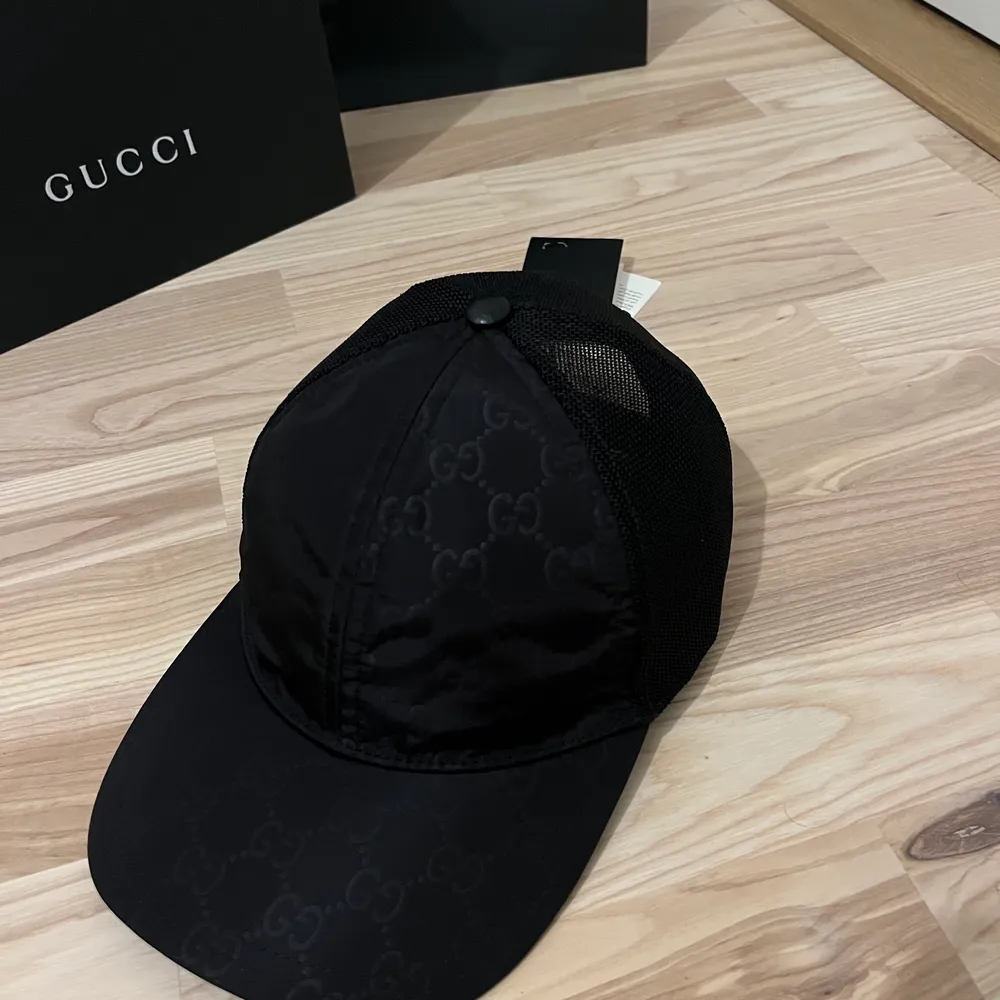 Svart Gucci Keps | Accessoarer