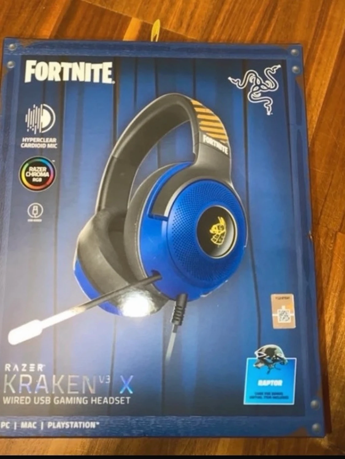 Razer Fortnite Blå Gaming Headset
