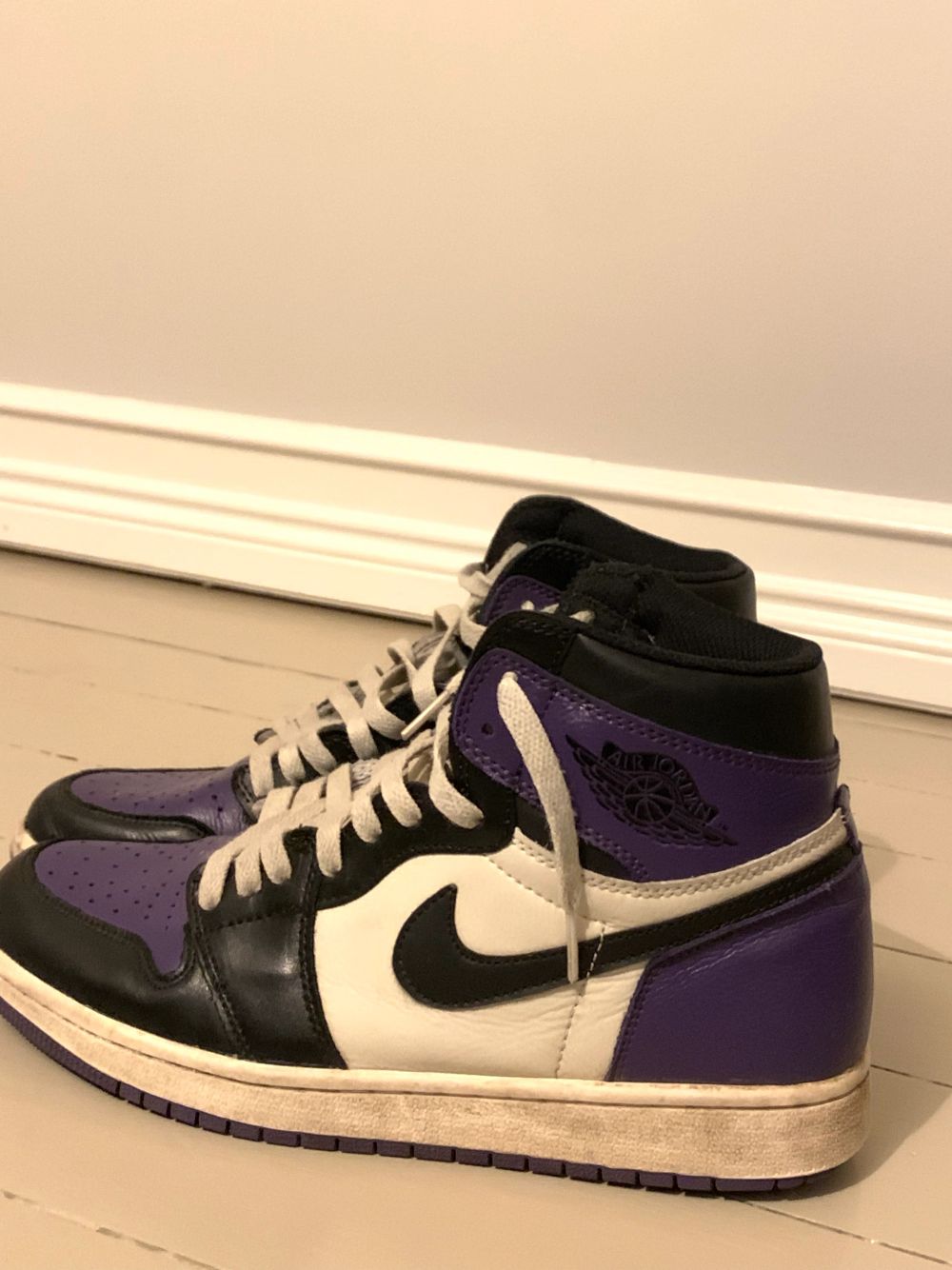 Lila Jordan 1 mid purple - Jordans | Plick Second Hand