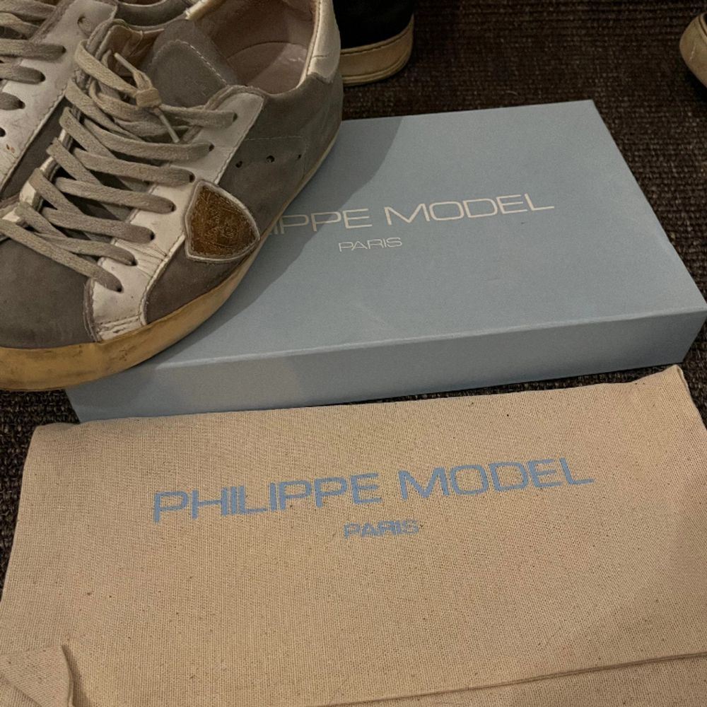 Grå Philippe Model skor | 41 | Plick Second Hand