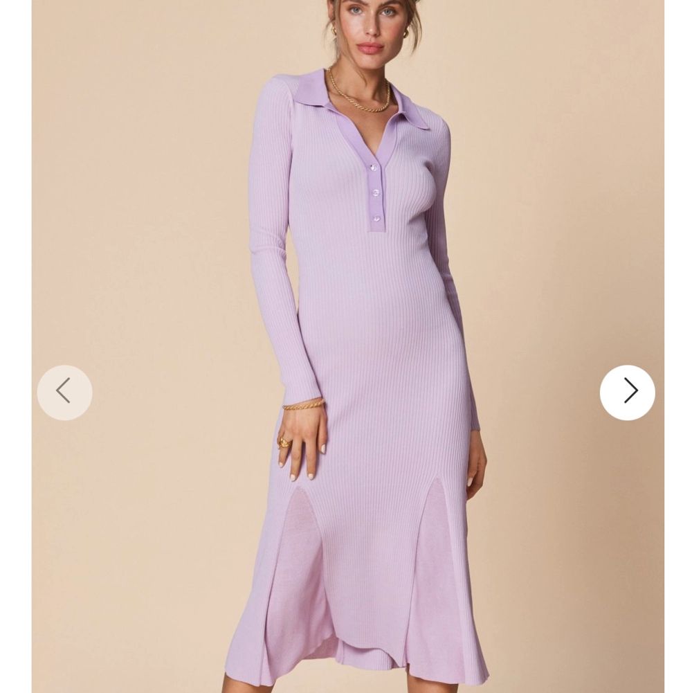 Lila Adoore Collar Knitted dress 34 | Plick Second Hand