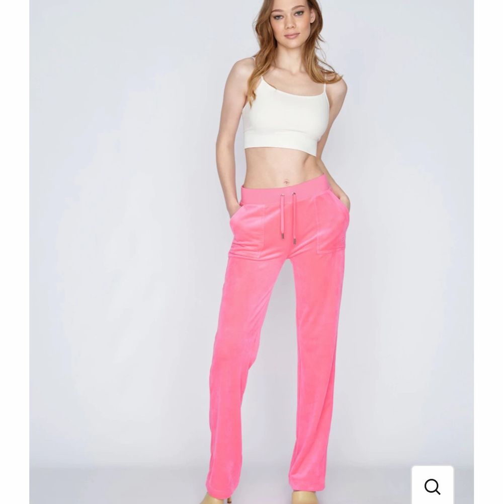 Rosa Skrik rosa Juicy couture byxor 💗 | Plick Second Hand