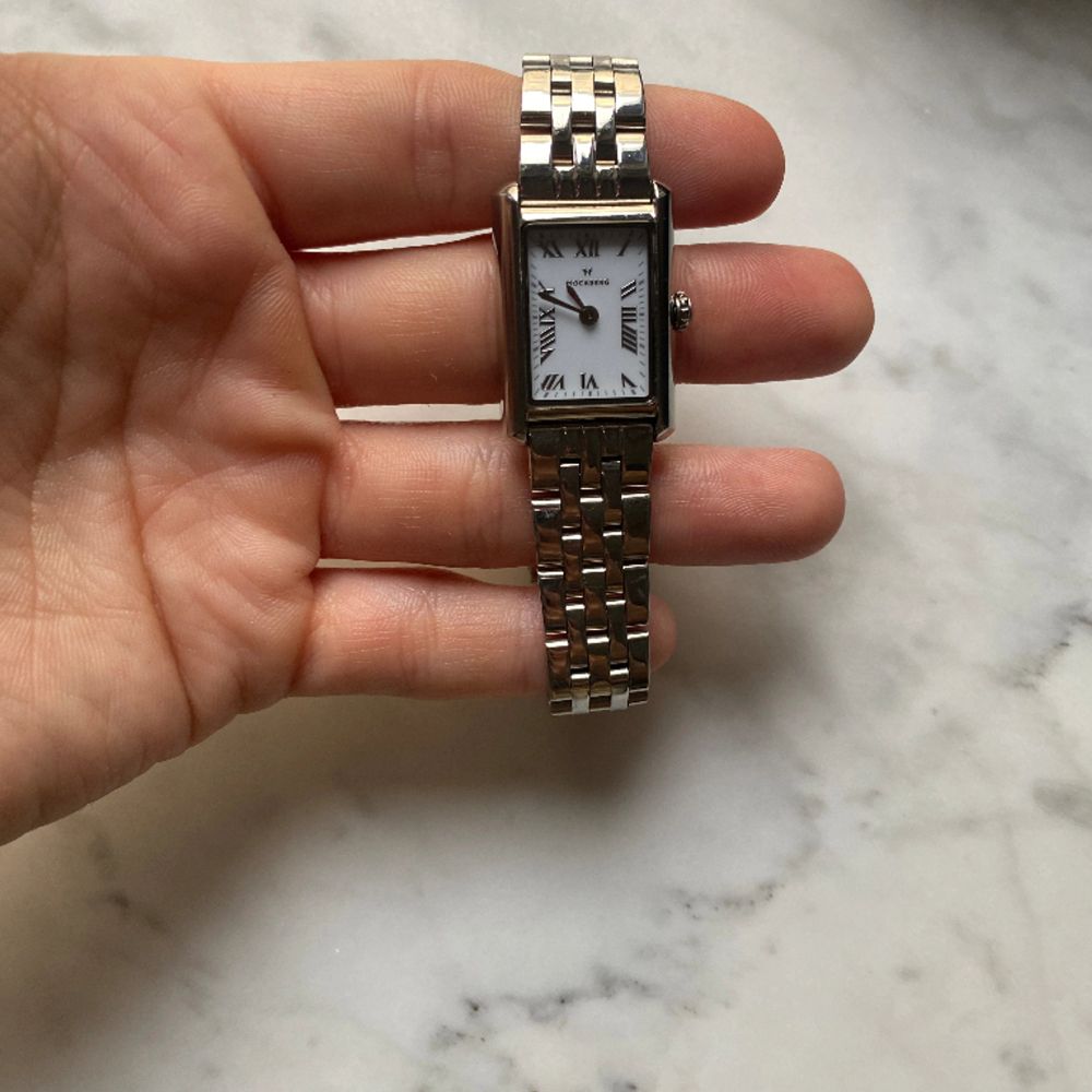 Silver Klassiska Mockberg klocka silver!!! | Plick Second Hand