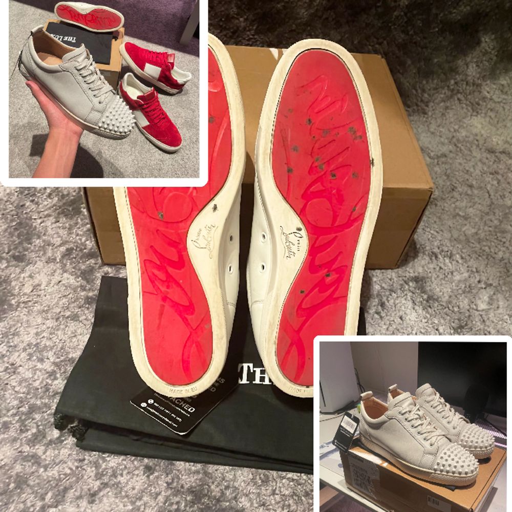 Vit Christian Louboutin Loubs | Plick Second Hand