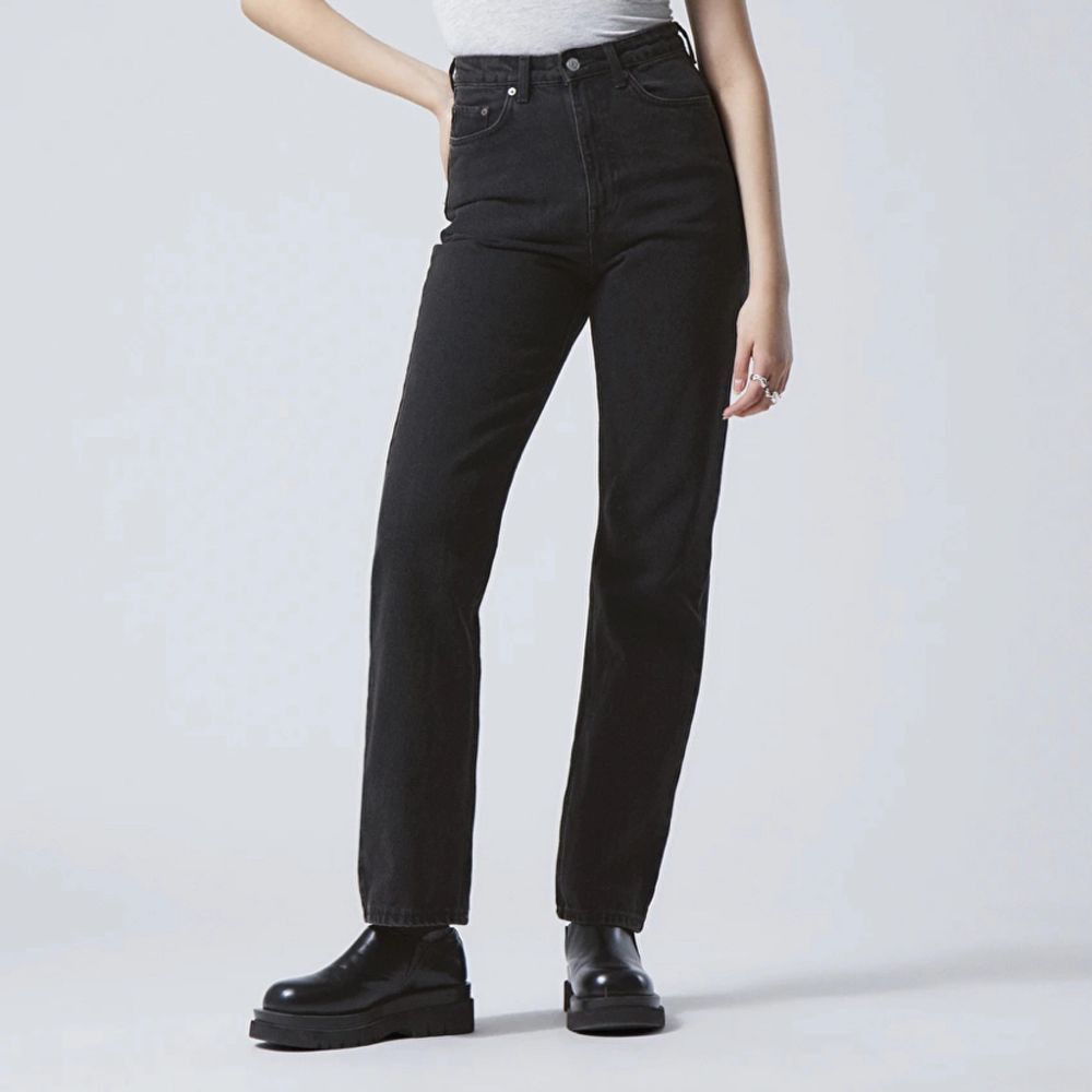 Svart Weekday Jeans Weekday Plick Second Hand svart-weekday-jeans-weekday-plick-second-hand