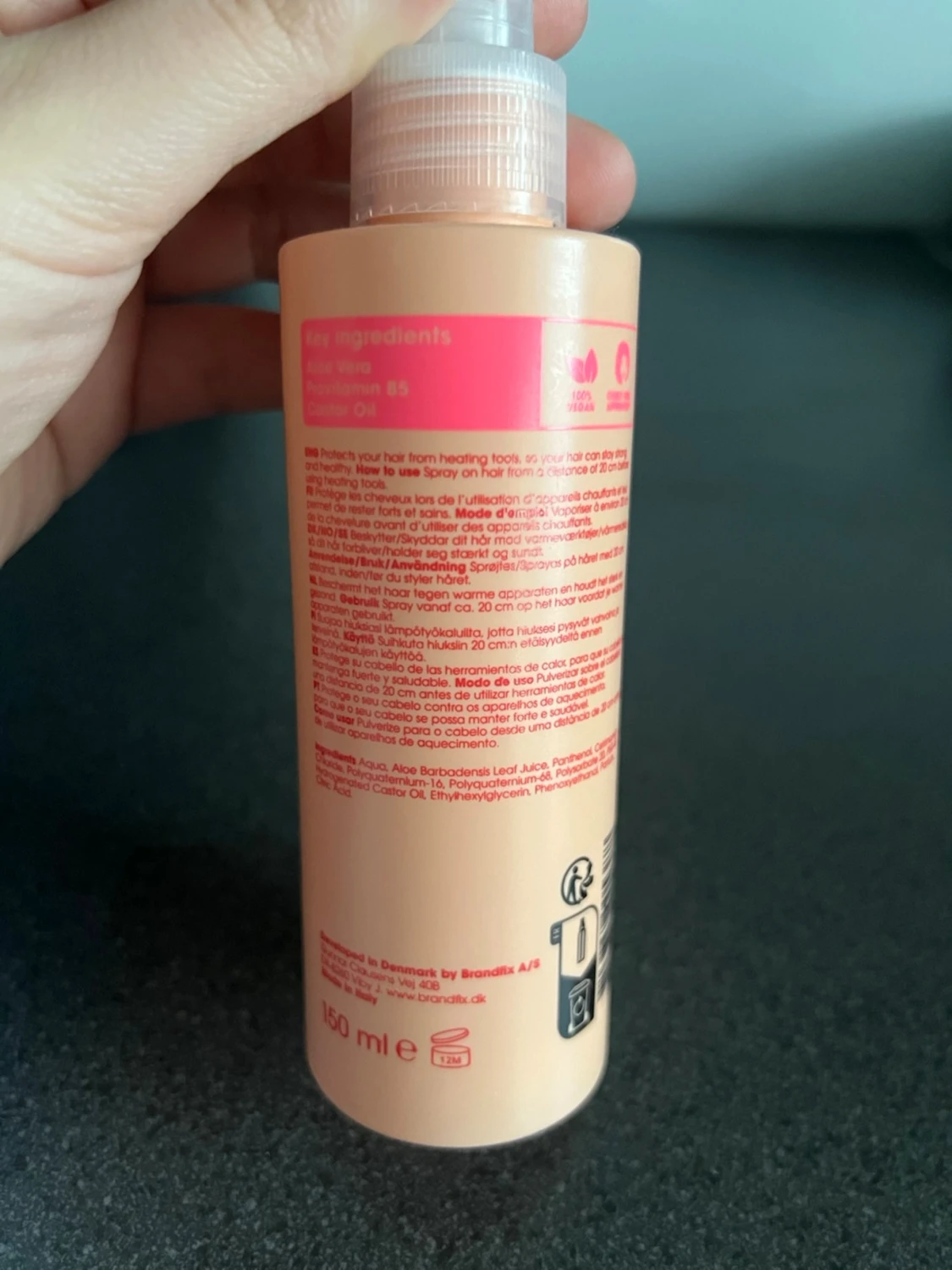 Rosa The Hair Project Heat Protection Spray