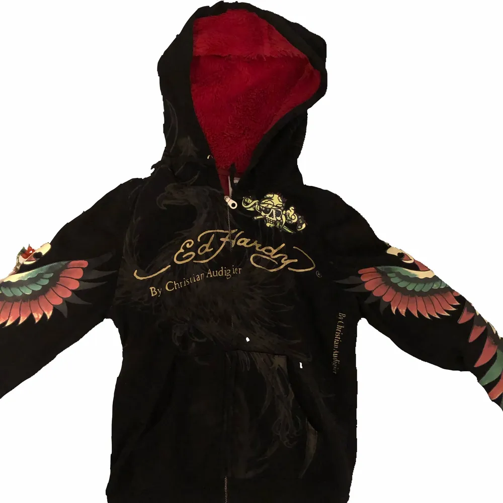 Svart Ed Hardy Hoodie | Hoodies