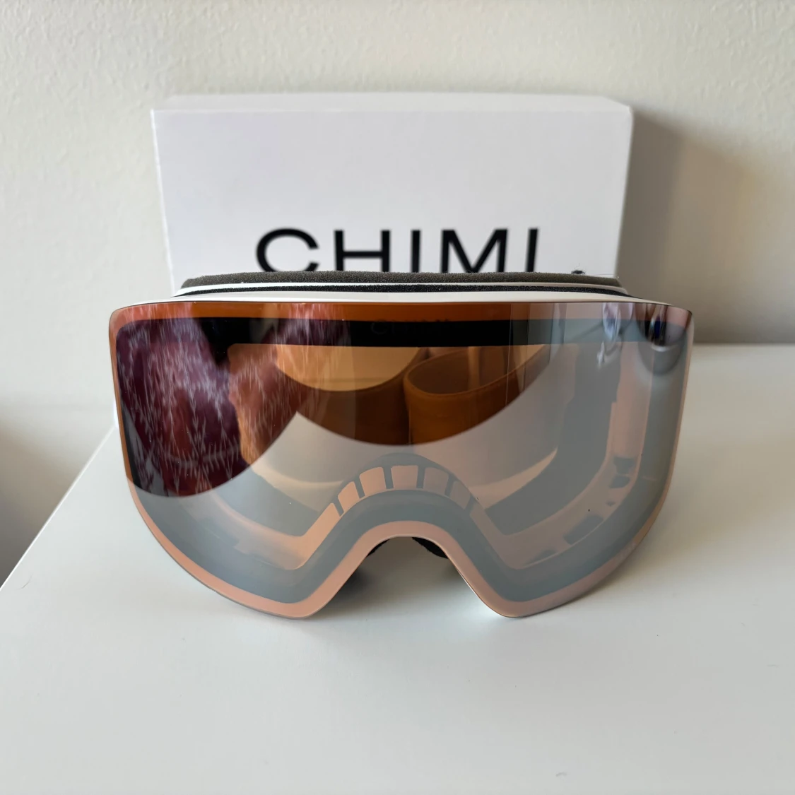 Beige Chimi Skidglasögon | övrigt