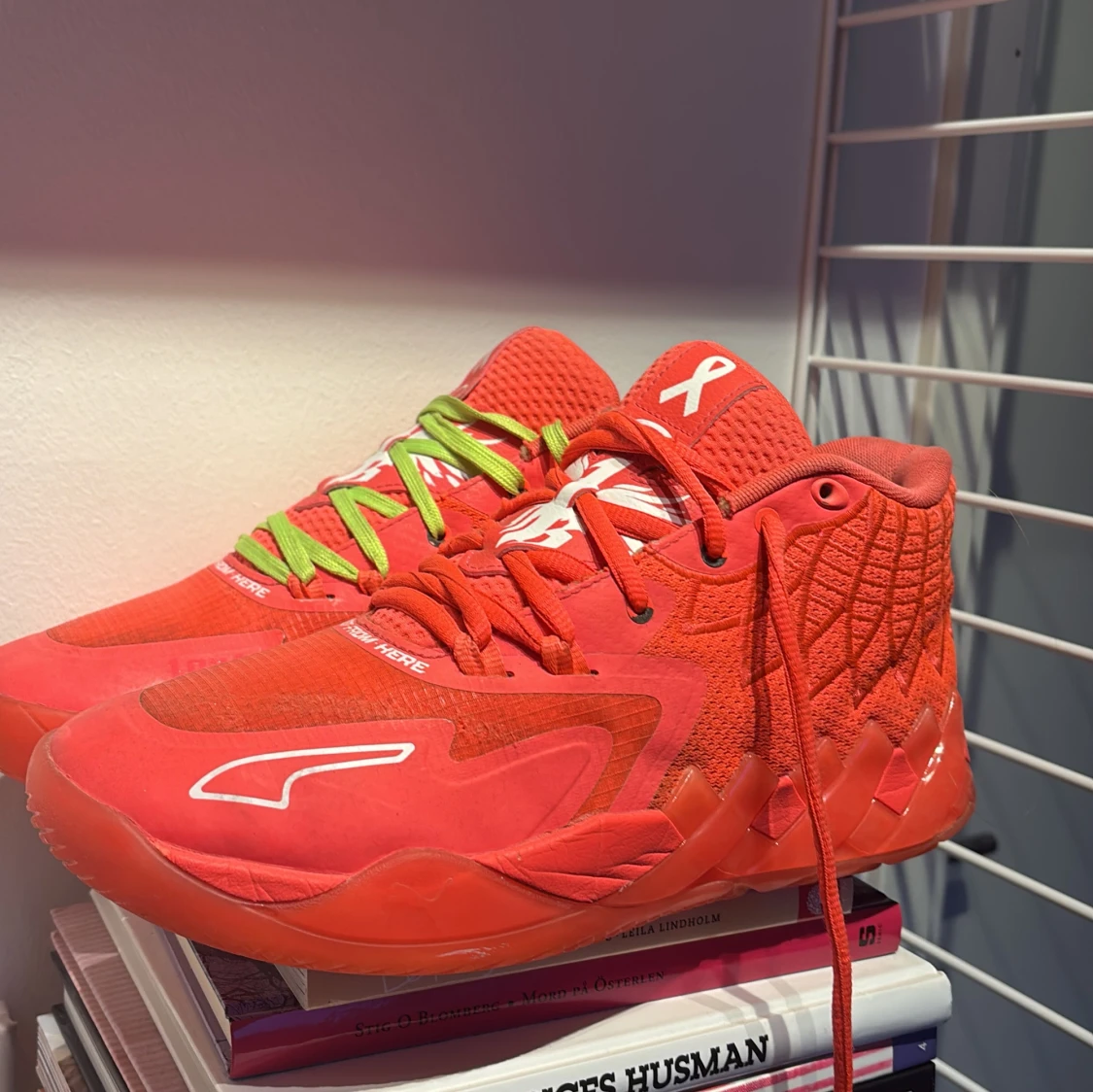 Röda Puma Lamelo Ball 1s Red | Skor