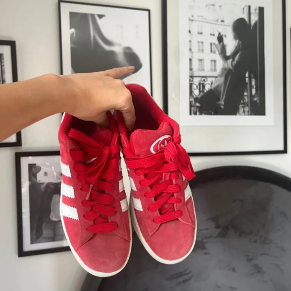 Röda Adidas Campus 00s | Skor