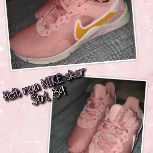 Orangea Helt Nya Snygga Nike Skor