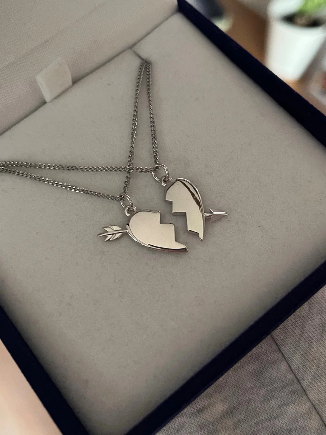 Silver Maria Nilsdotter ”You And Me” Inspirerat Halsband