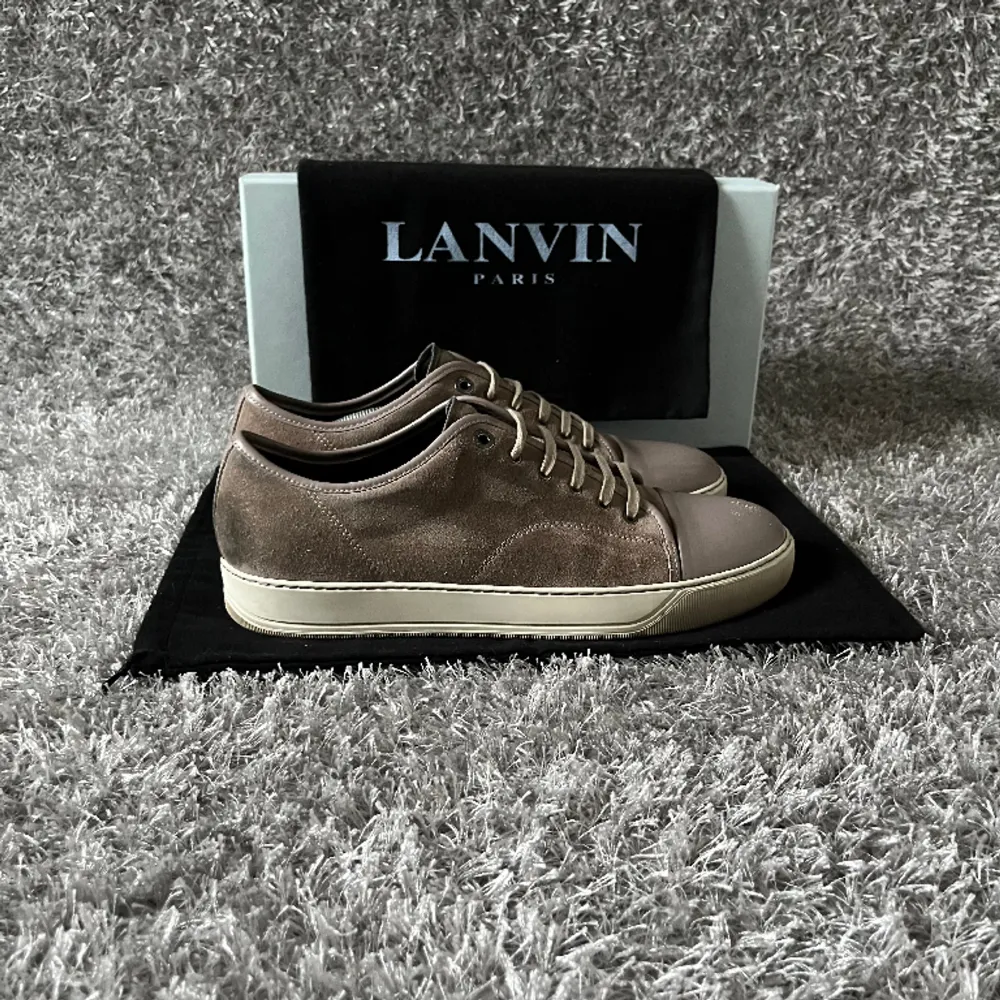 Beigea Lanvin Skor | Skor