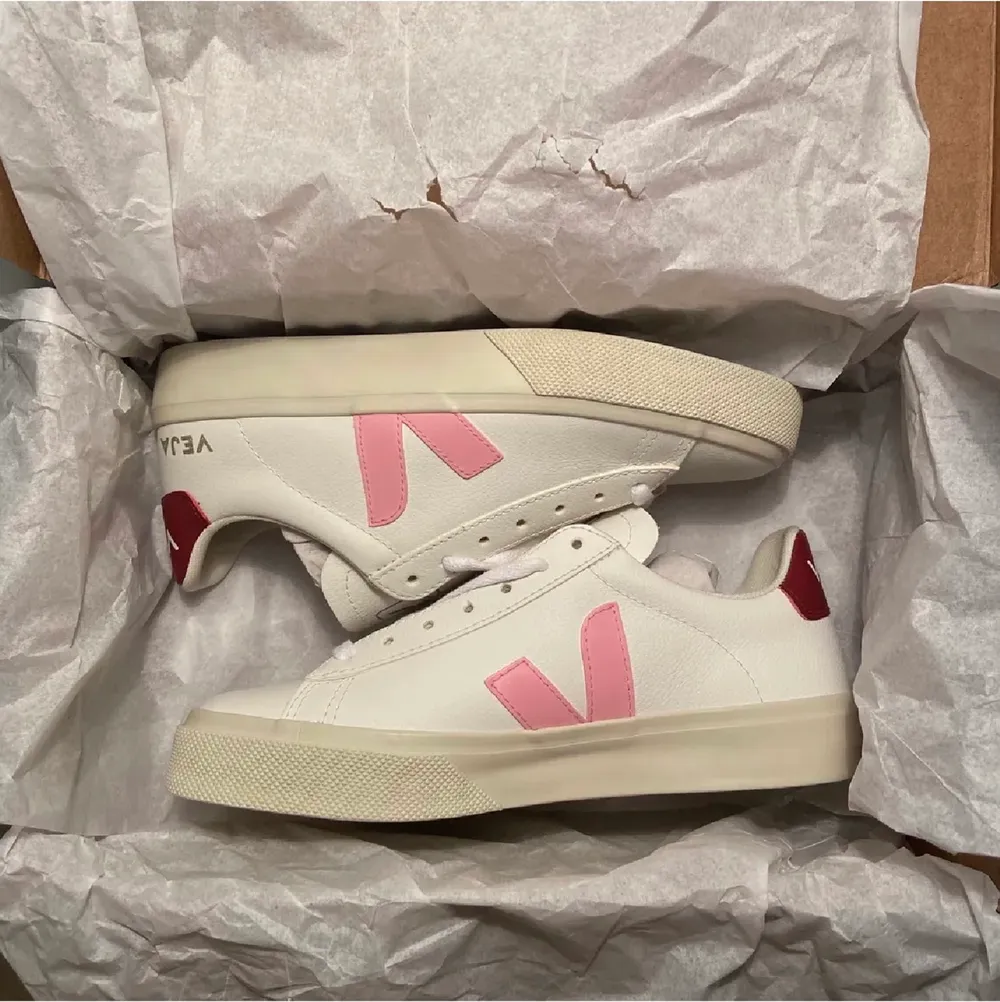 Rosa Veja Sneakers | Skor