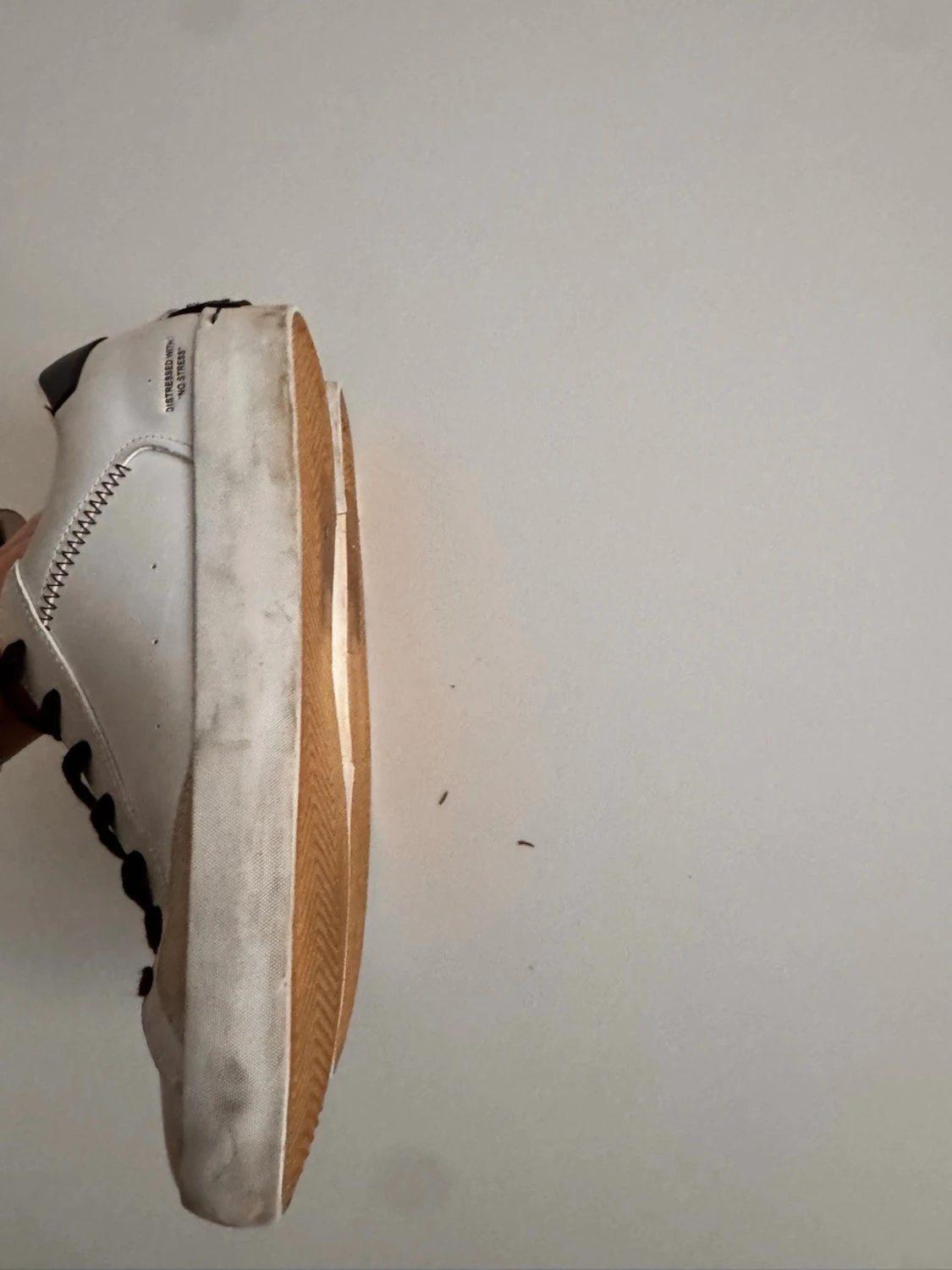 Vita Sneakers Från Crime London