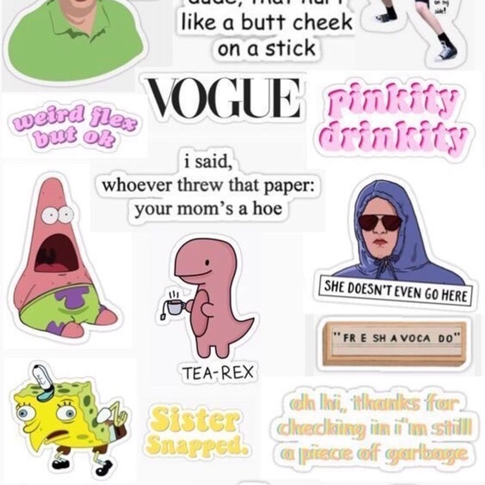 Stickers/klistermärken | Plick Second Hand