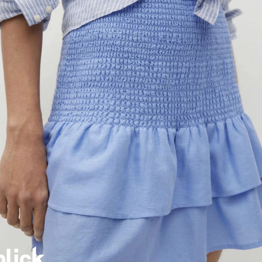 Blå Mango kjol - Mango | Plick Second Hand