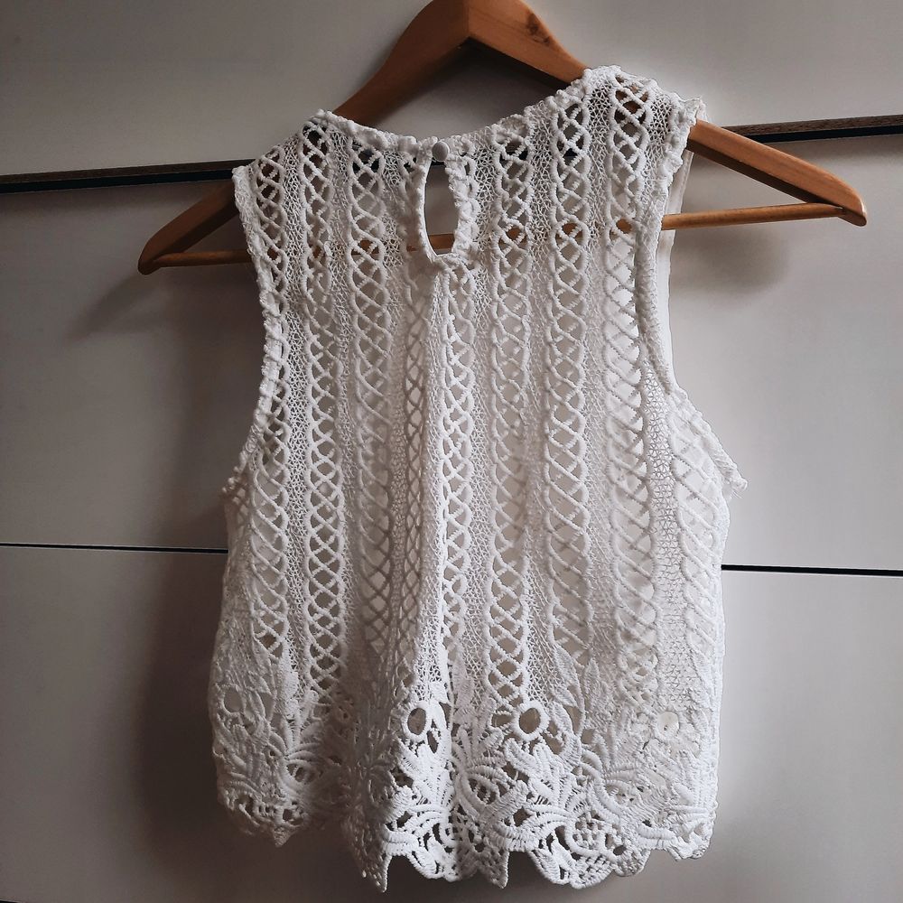 Virkat linne - Toppar | Plick Second Hand