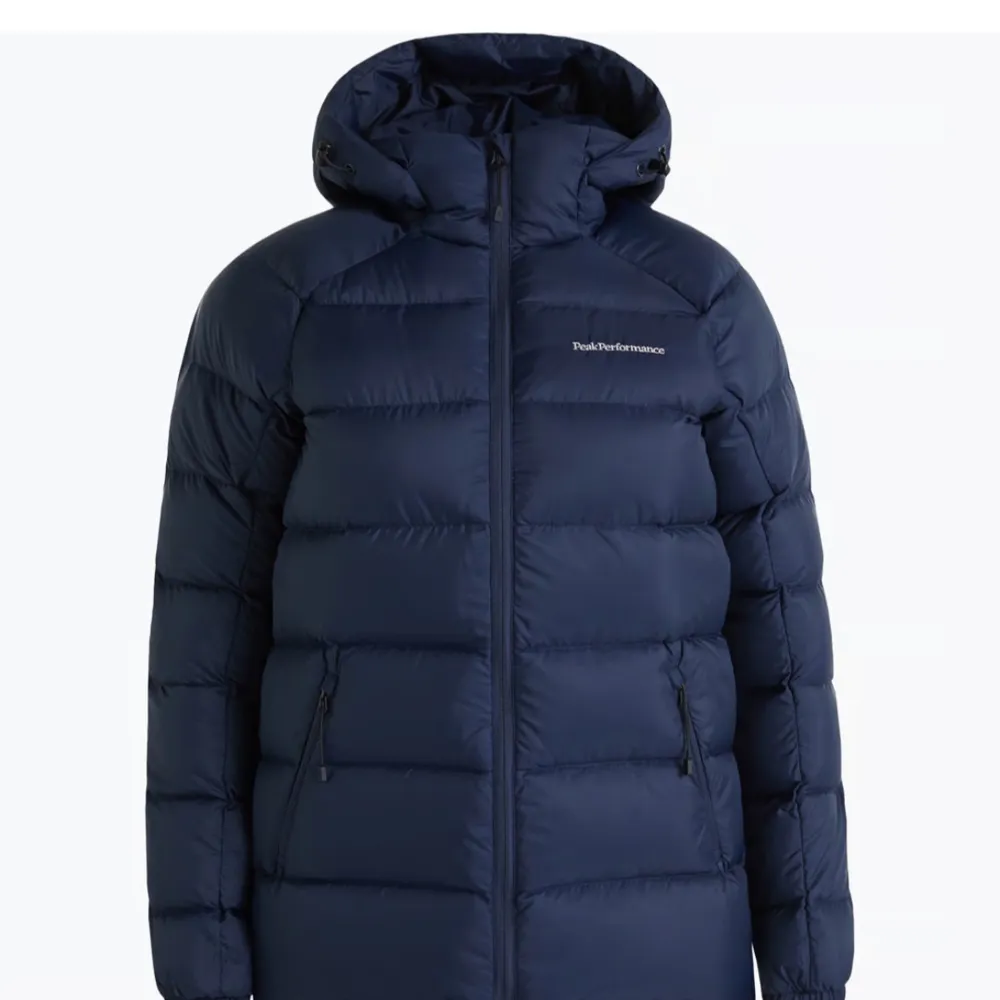 Marinblå Peak Performance Jacka