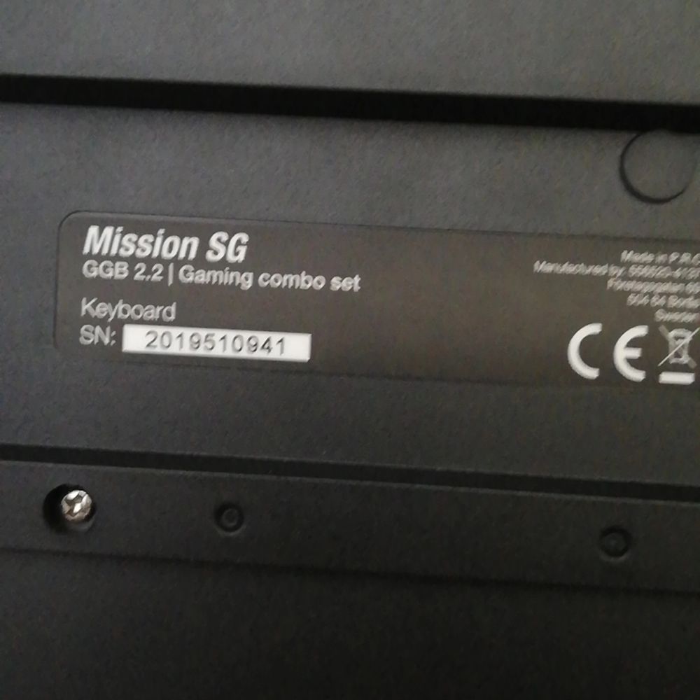 Mission SG tangentbord | Plick Second Hand