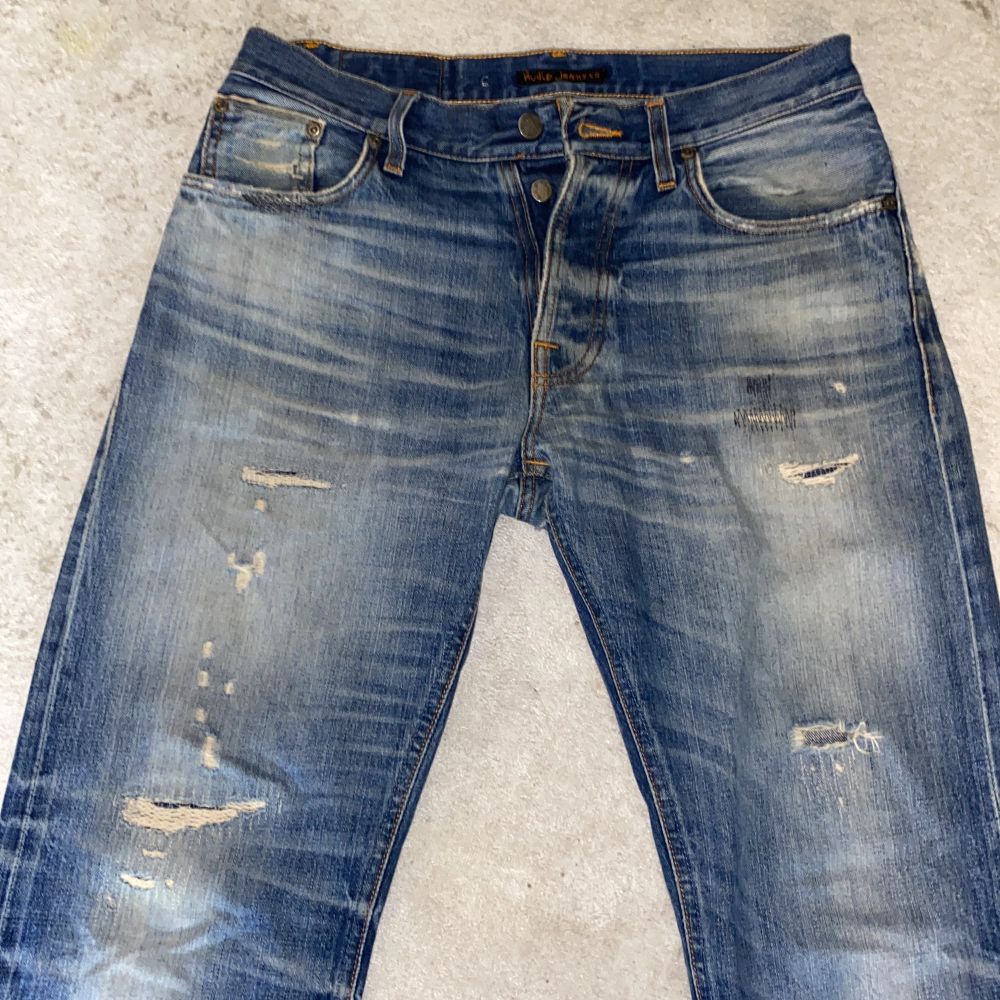 Marinblå Nudie Jeans Herr - Nudie | Plick Second Hand