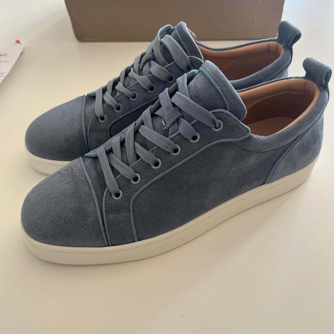Ljusblå Loubs | Skor