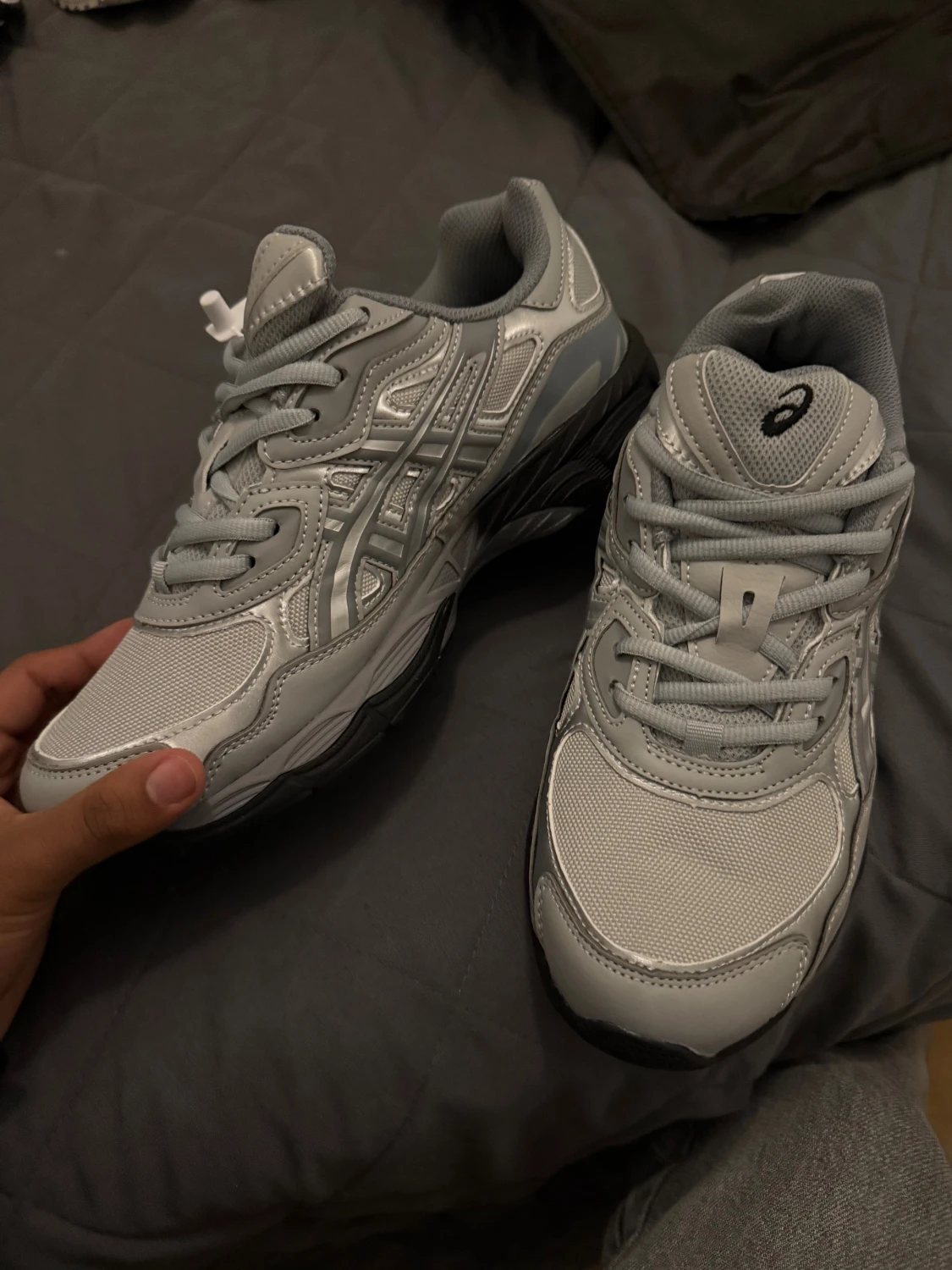 Asic Gel Nyc I Grå/Svart Färg Helt Ny Super Bra Kvalité | Asics