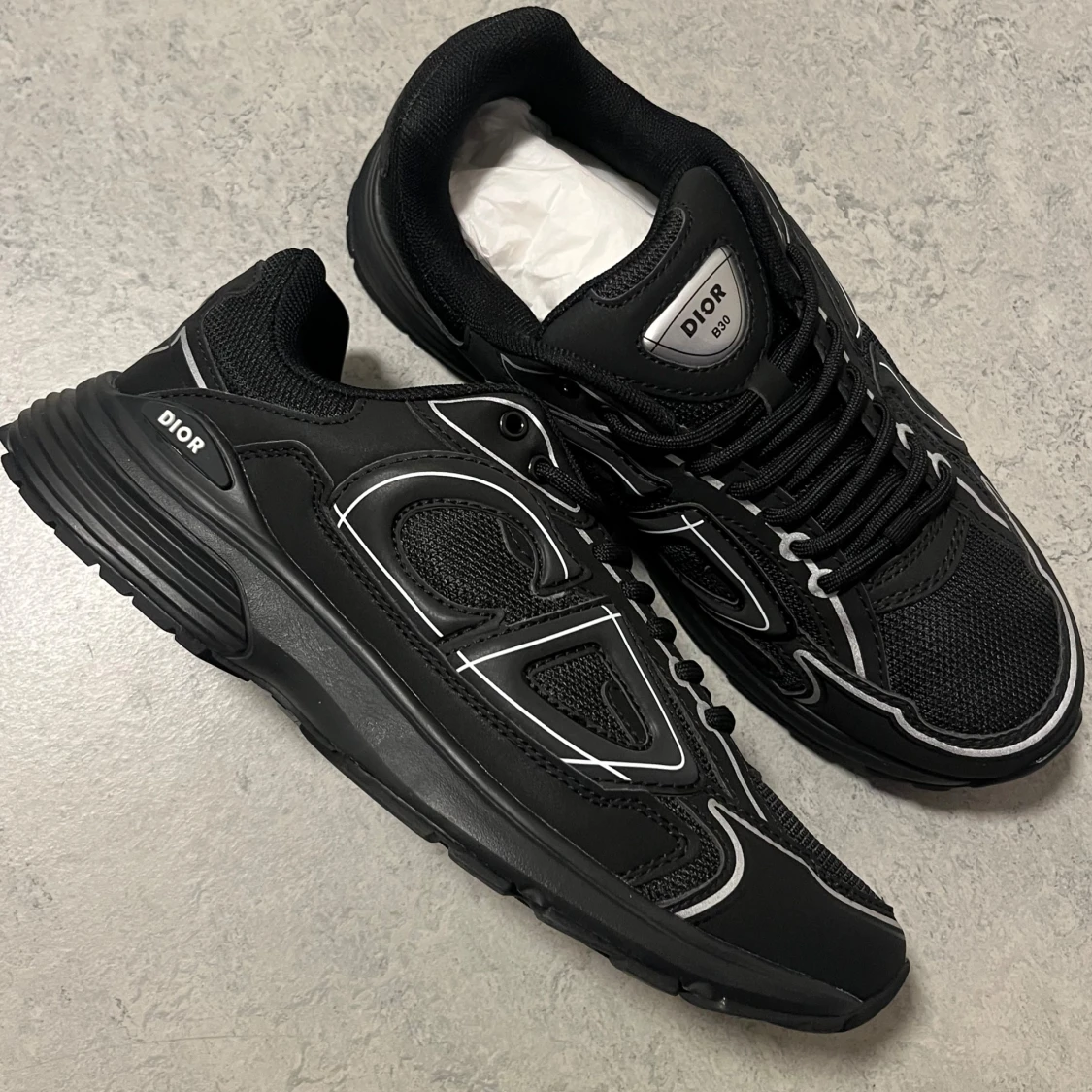 Dior B30 Svarta Sneakers | Skor