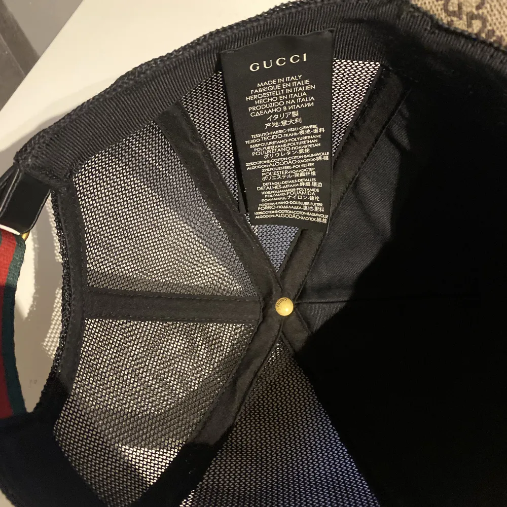 Beige Gucci Keps | Accessoarer