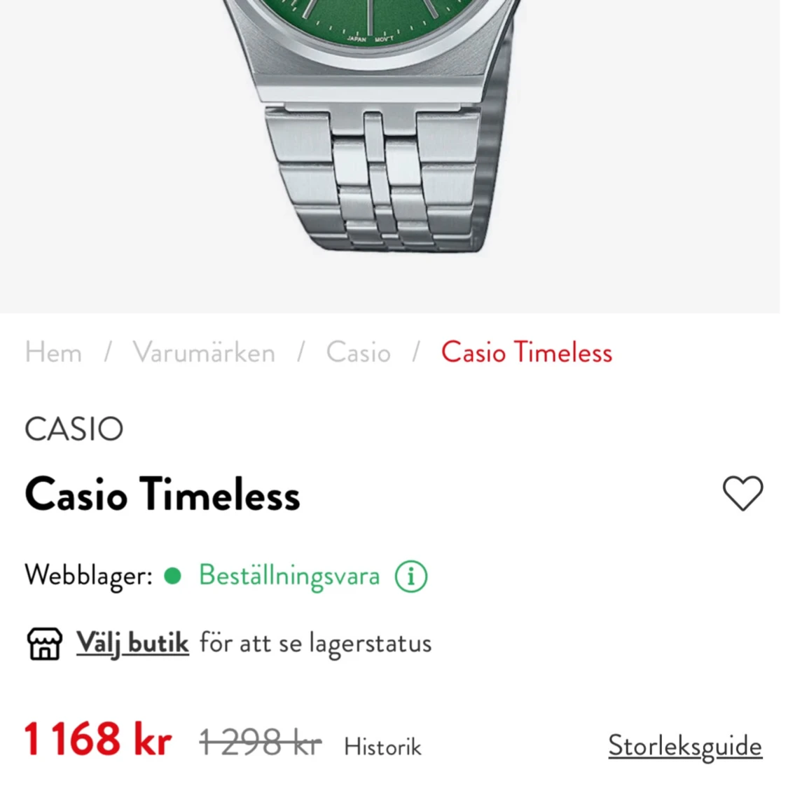 Casio Klocka | Apple | Accessoarer