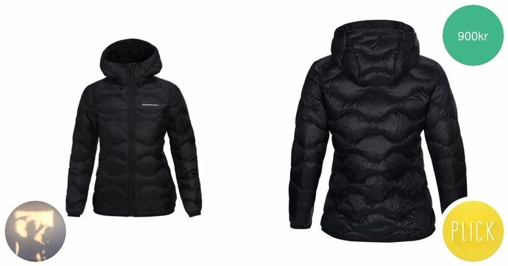 Peak performance jacka helium i storlek S | Plick