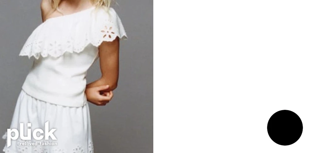 Vit Volang Topp | Zara | Toppar