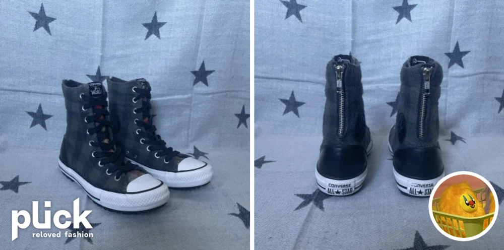 Flerfärgade Converse X Woolrich Strl.37