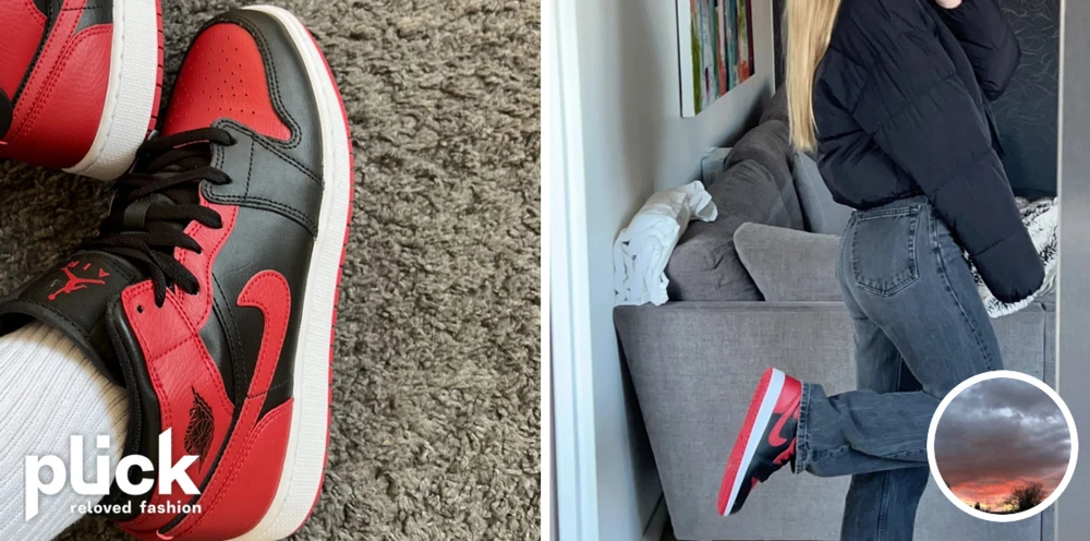 Röd Jordans - Jordans | Plick Second Hand